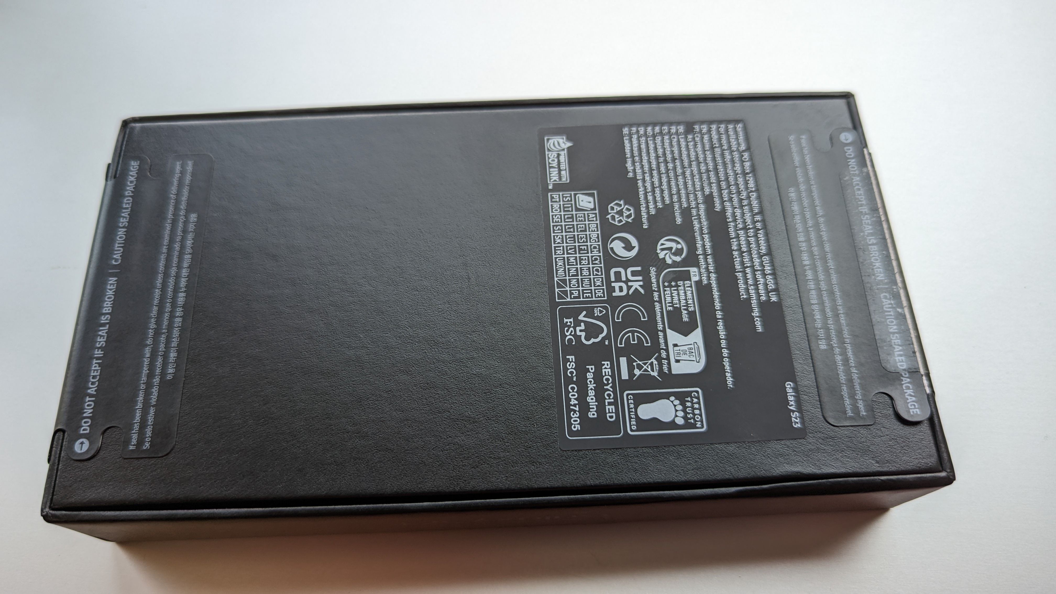 Risolto: S23 sigillo di garanzia rotto. (not accept if seal broken ...