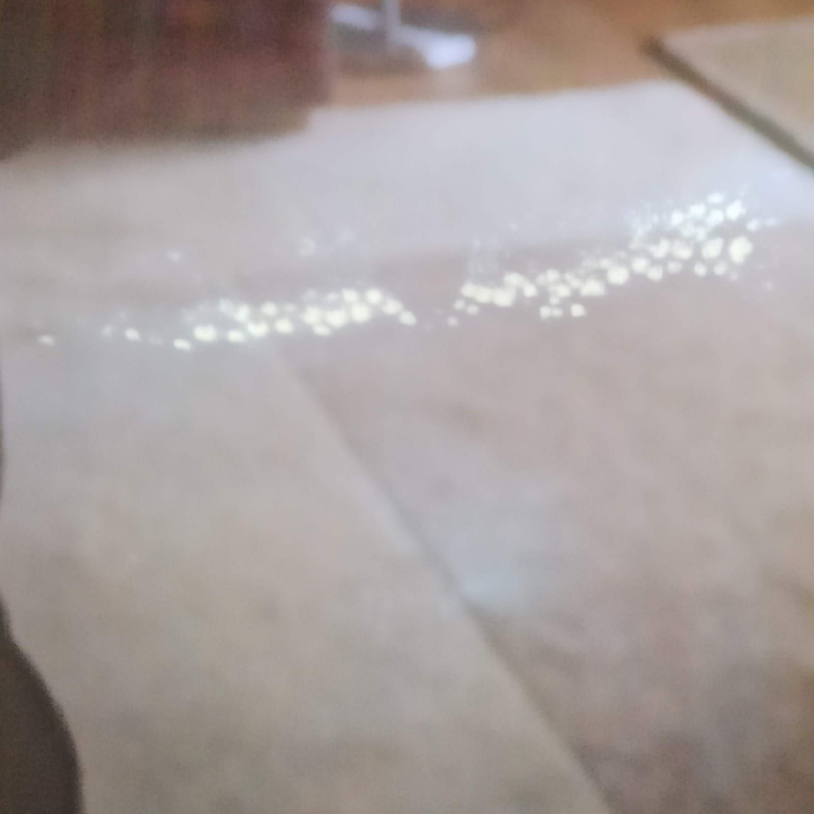 Is this screen damage or a screen fault on a new QLED TV ? - Samsung ...