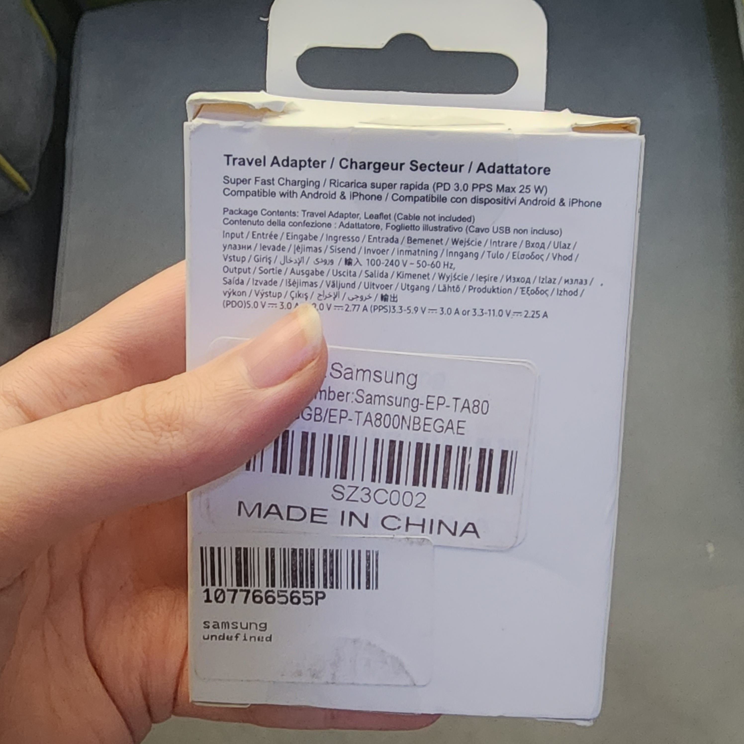 Is this charger fake? - Samsung Community