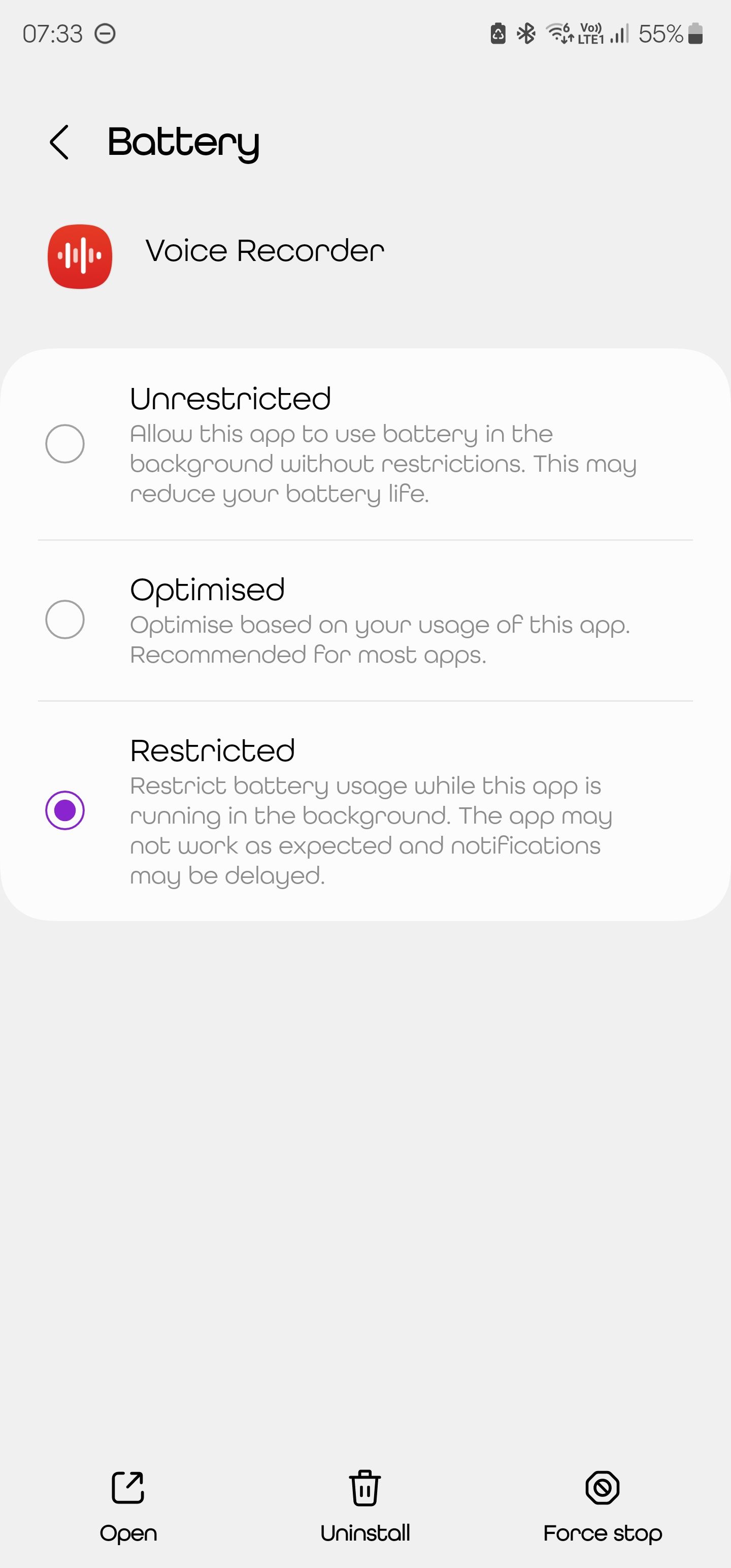 Solved: S23 voice recorder stops working when screen locks - Samsung ...