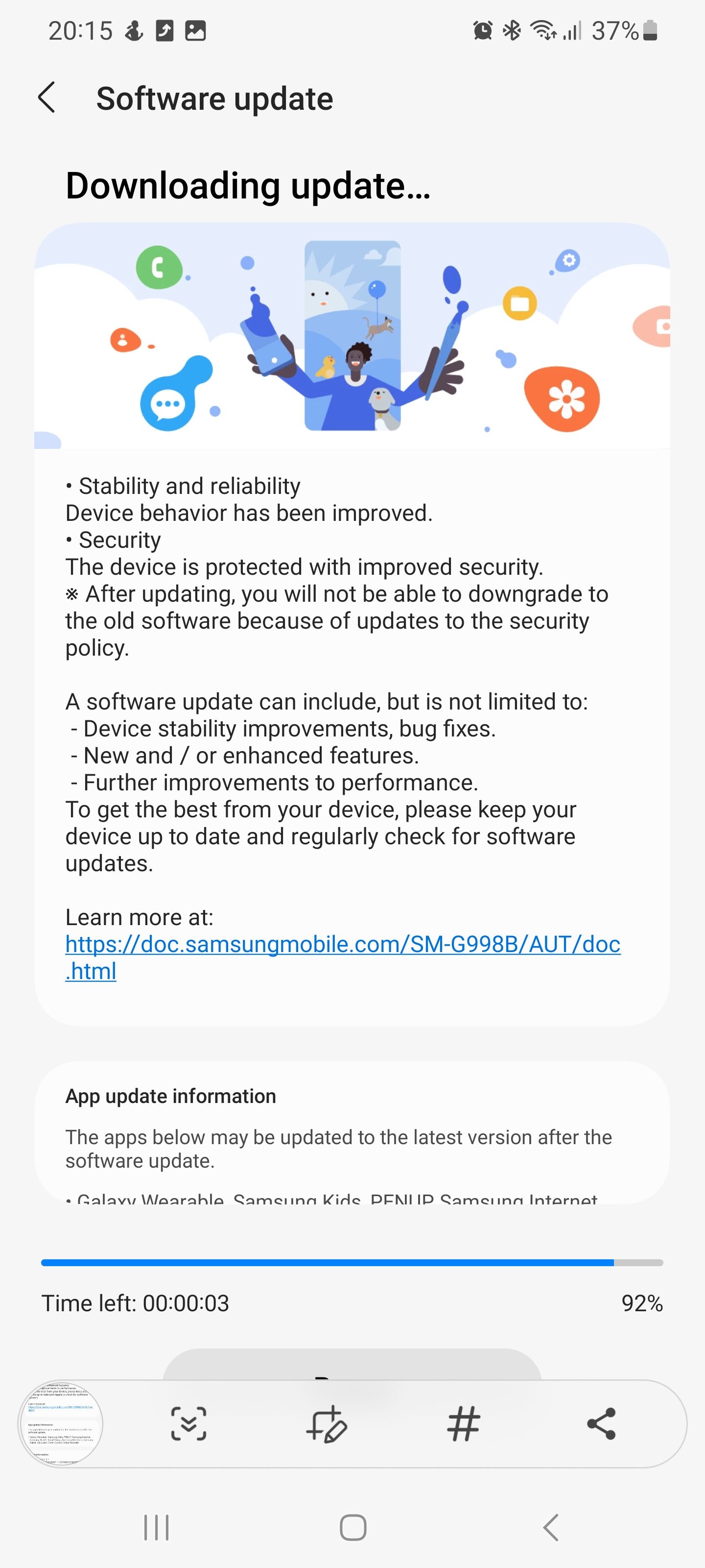 Software Update S21 Ultra - Samsung Community