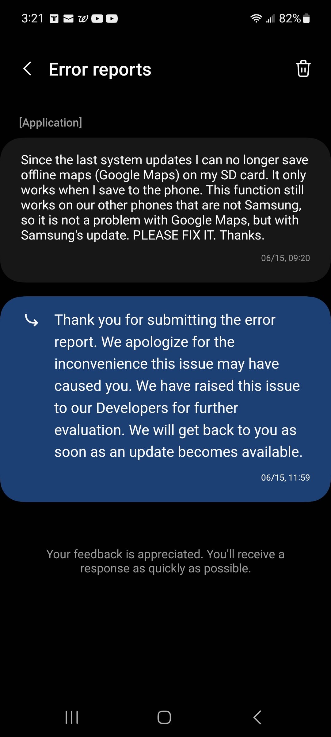 Offline maps to SD card issue A53 - Samsung Community