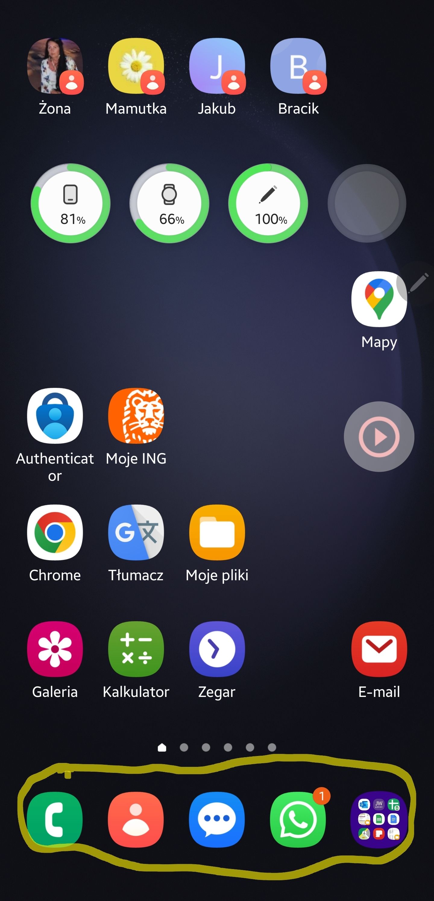 Rozwiązano: Dodawanie aplikacji do paska na dole ekranu startowego ...