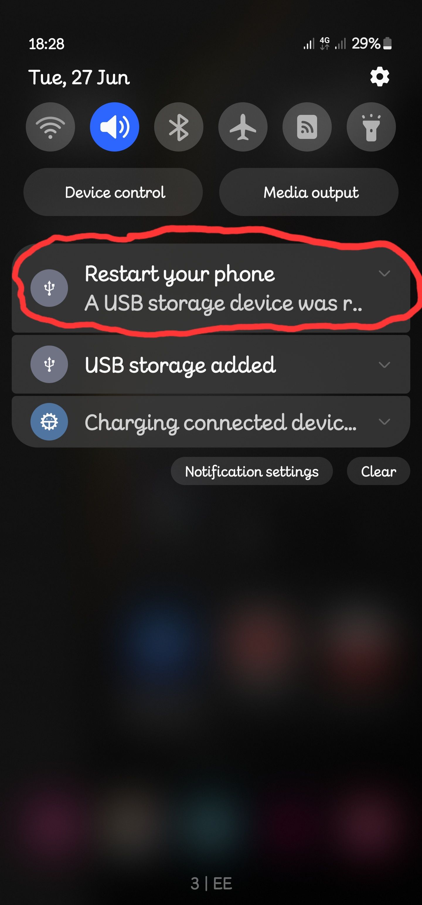 Why the warning? - Samsung Community
