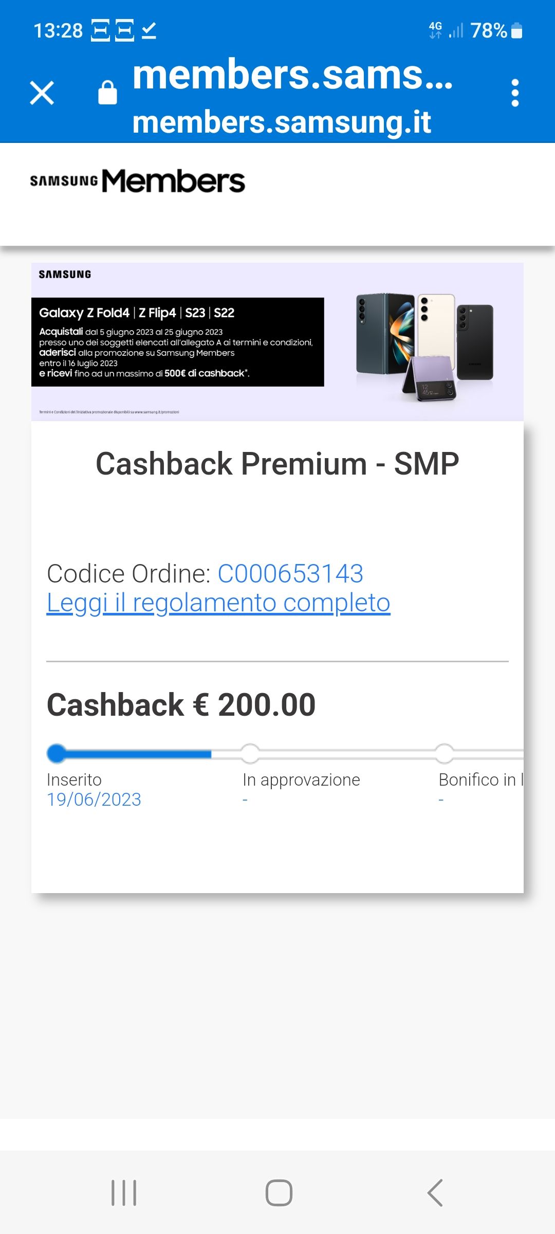 Cashback - Samsung Community