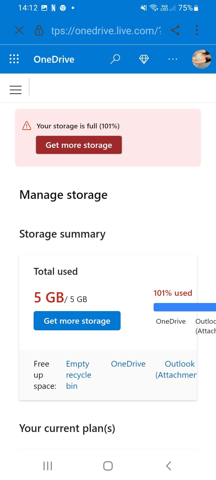 Storage is full - Samsung Community