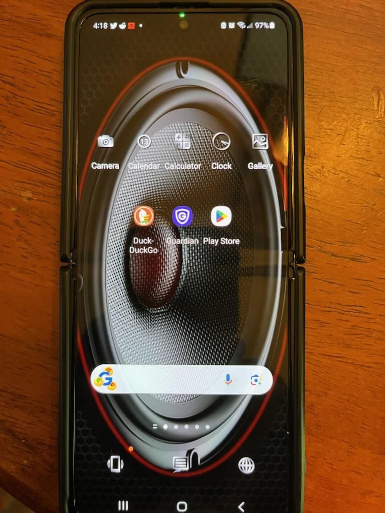 Green Light on top of phone - Samsung Community