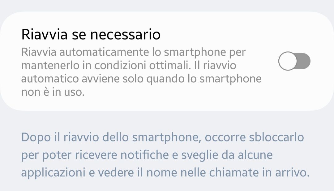 OTTIMIZZAZIONE - Samsung Community