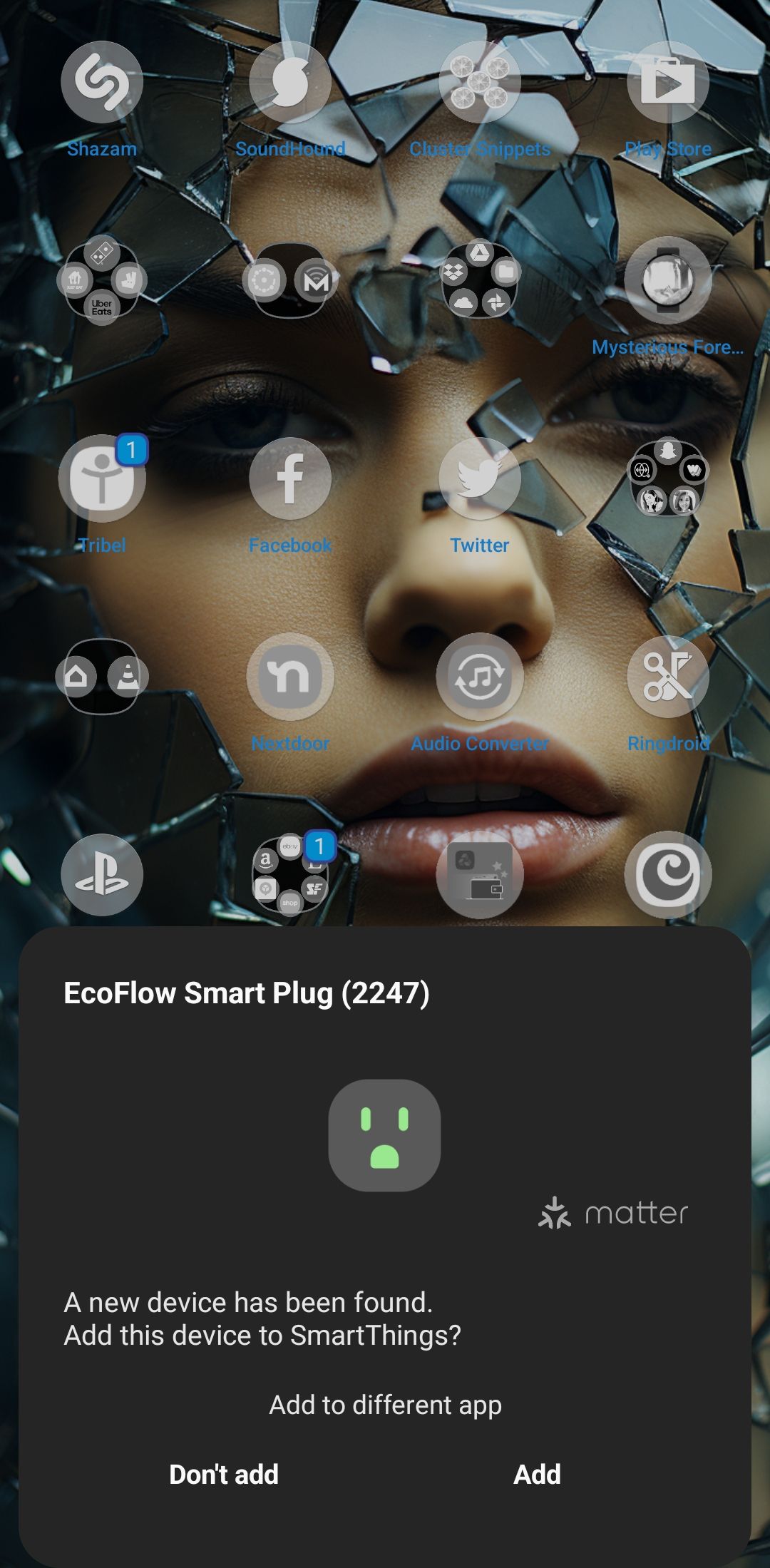Solved: Smartthings constantly detect matter device. Can't pair, dialog ...