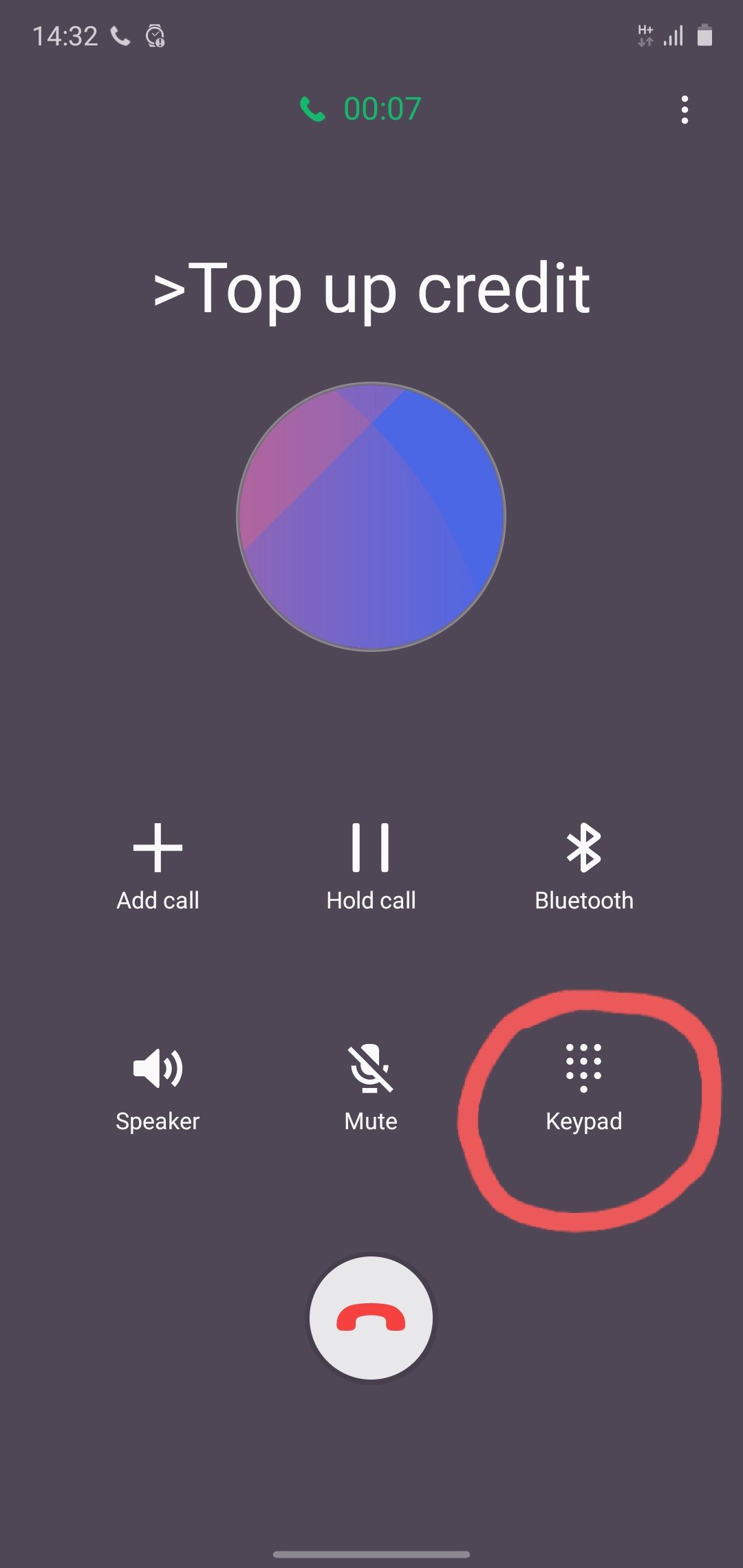 samsung gallery 10 I cant use my keypad when making a call so I cant ...