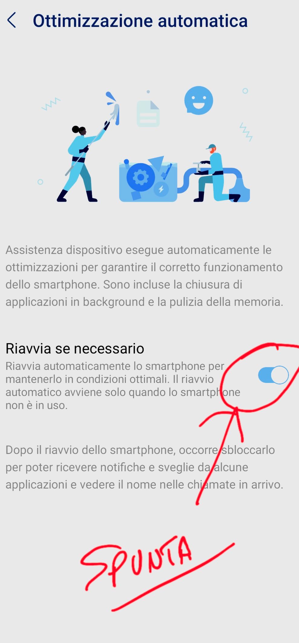 OTTIMIZZAZIONE - Samsung Community
