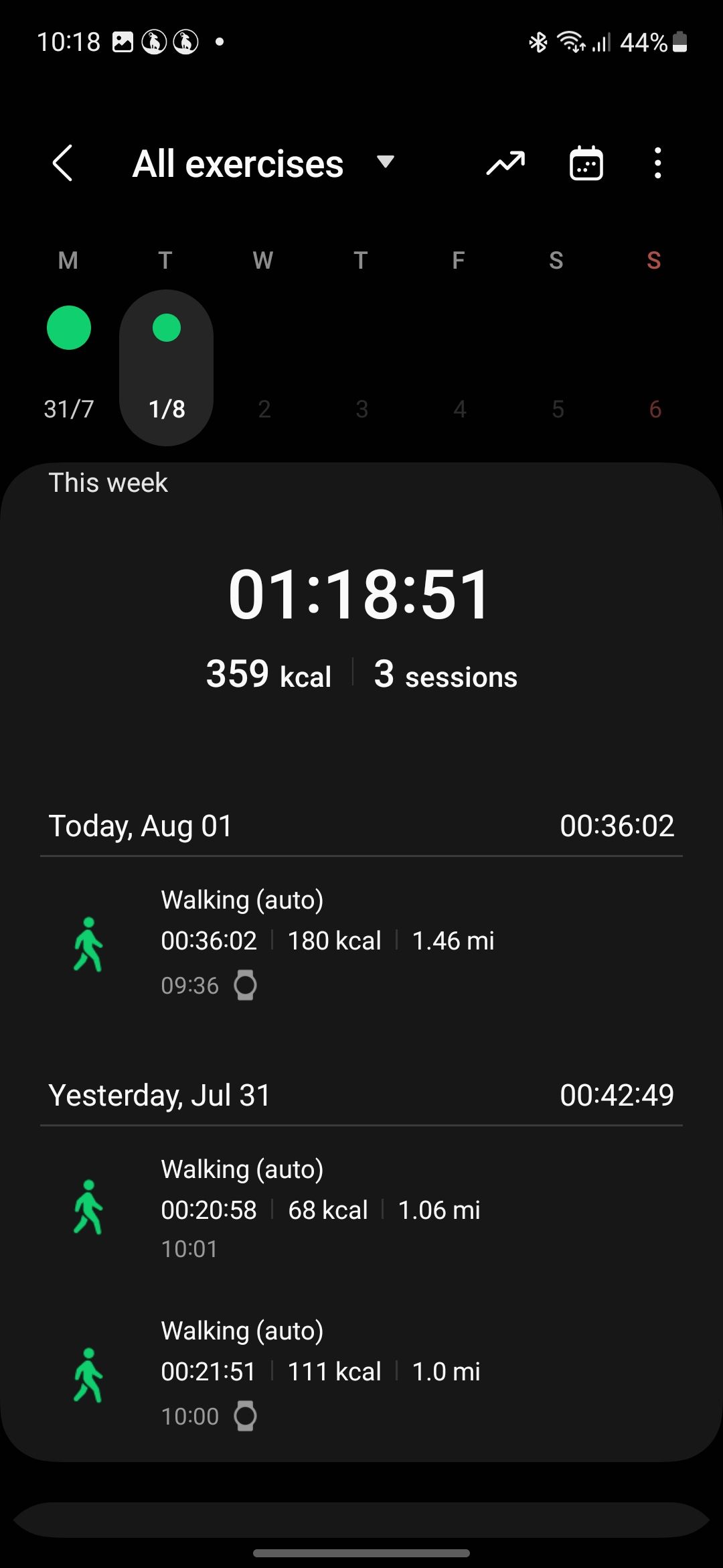 Samsung Health Recording Duplicate Exercise - Samsung Community