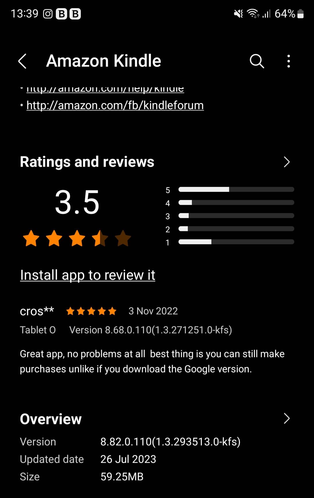 Kindle problems - Samsung Community