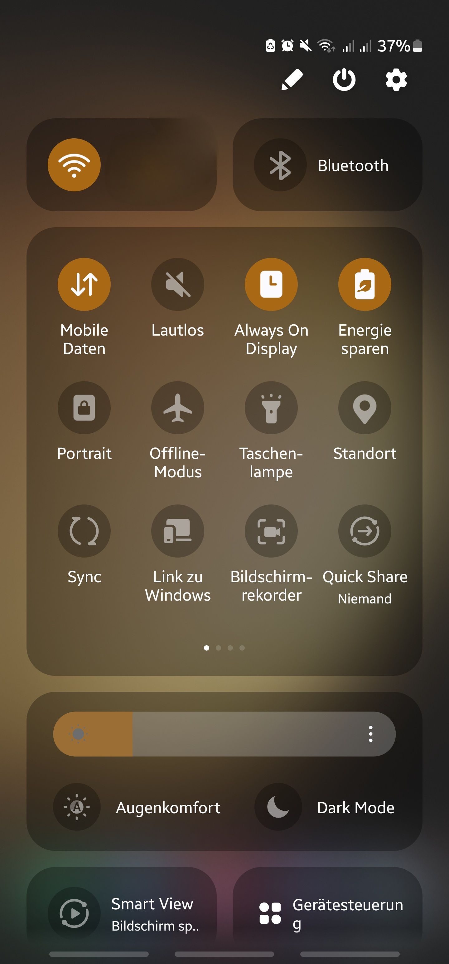 Neues Control-Center - Samsung Community