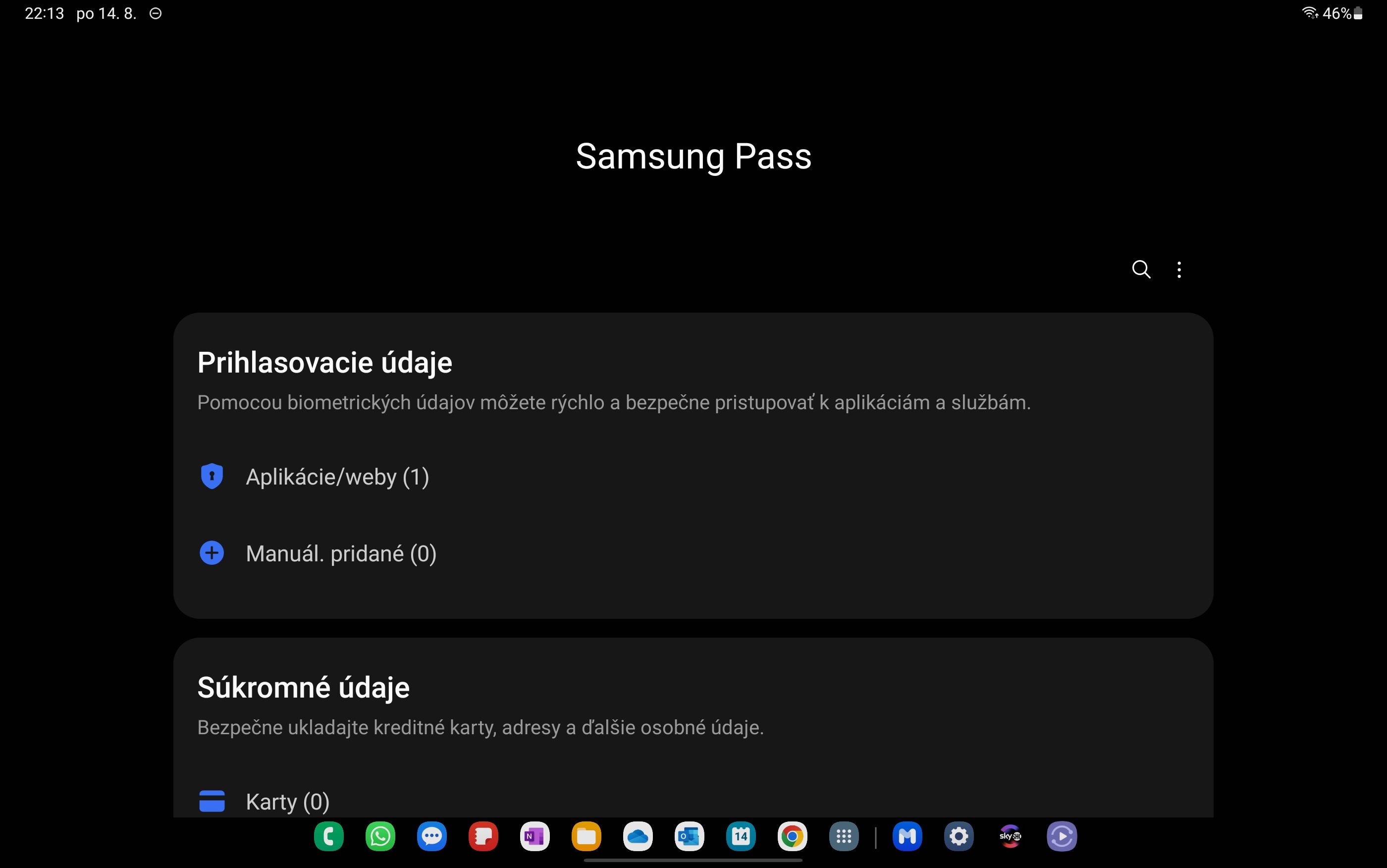 Vyřešeno: Zmena Autofill zo Samsung na Google na Tab S9 - Samsung Community