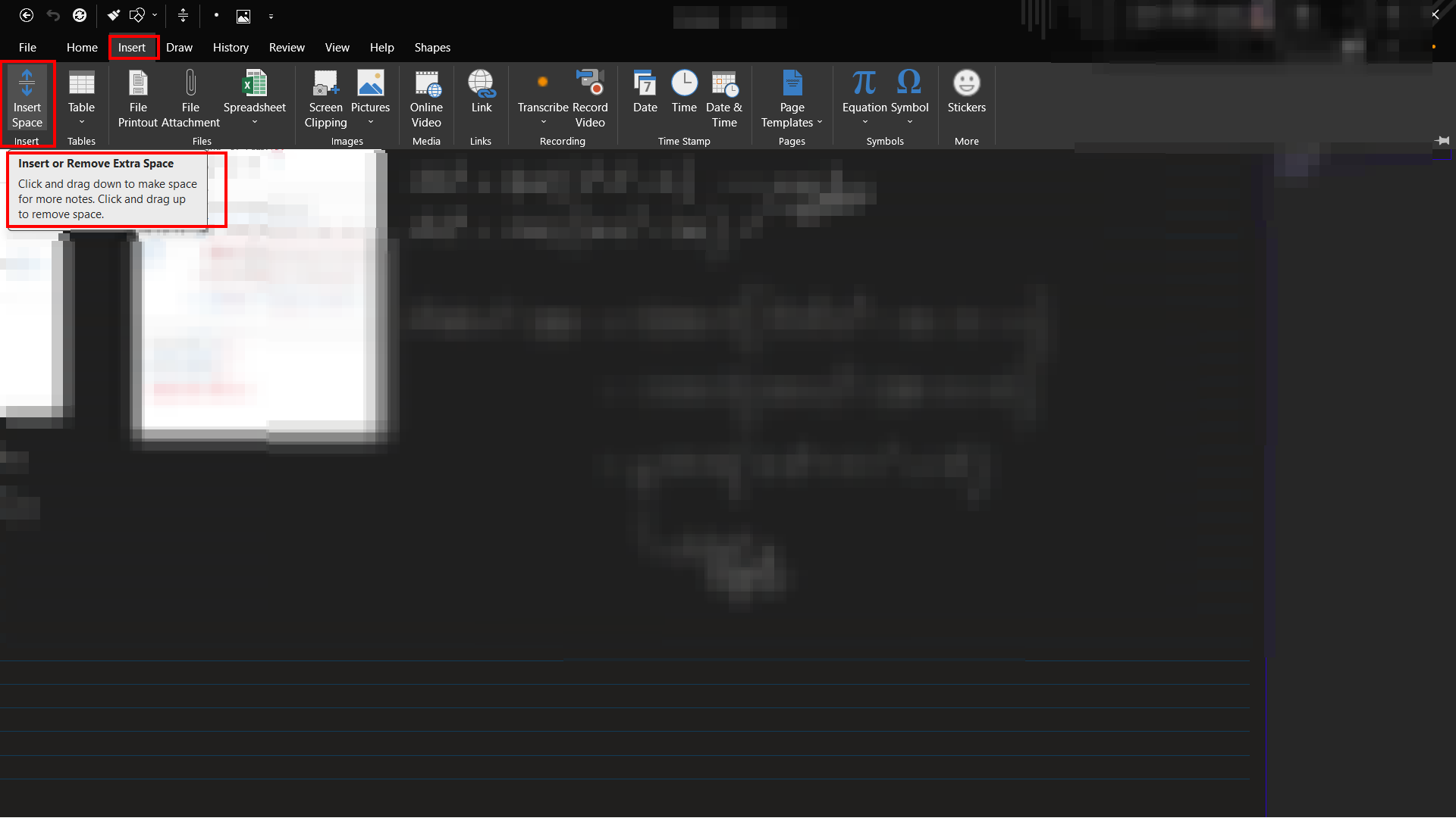 Add Space Option at Notes - Samsung Community