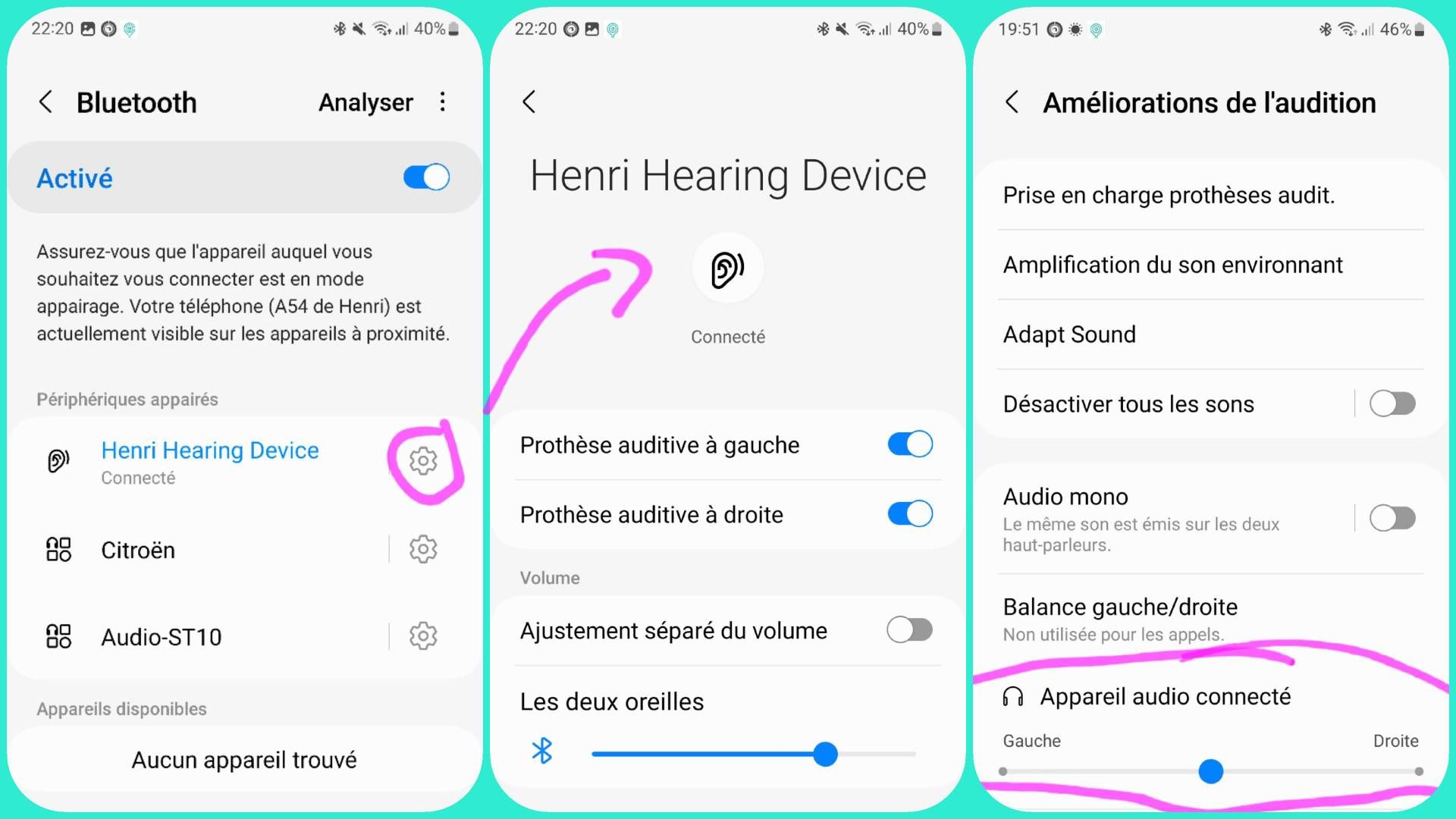 Comment utiliser votre Galaxy avec des appareils d'aide auditive ...