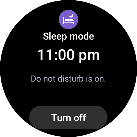 OneUI 5 Watch Sleep Mode - clock shows as 12 hour with no AM/PM ...