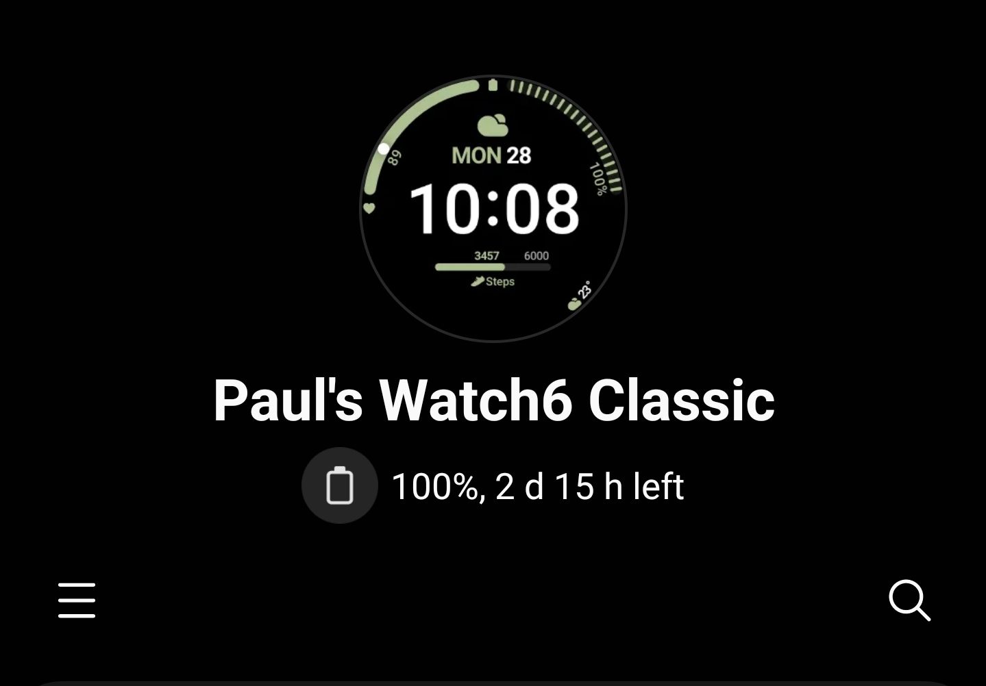 Galaxy watch 6 classic battery drain - Samsung Community