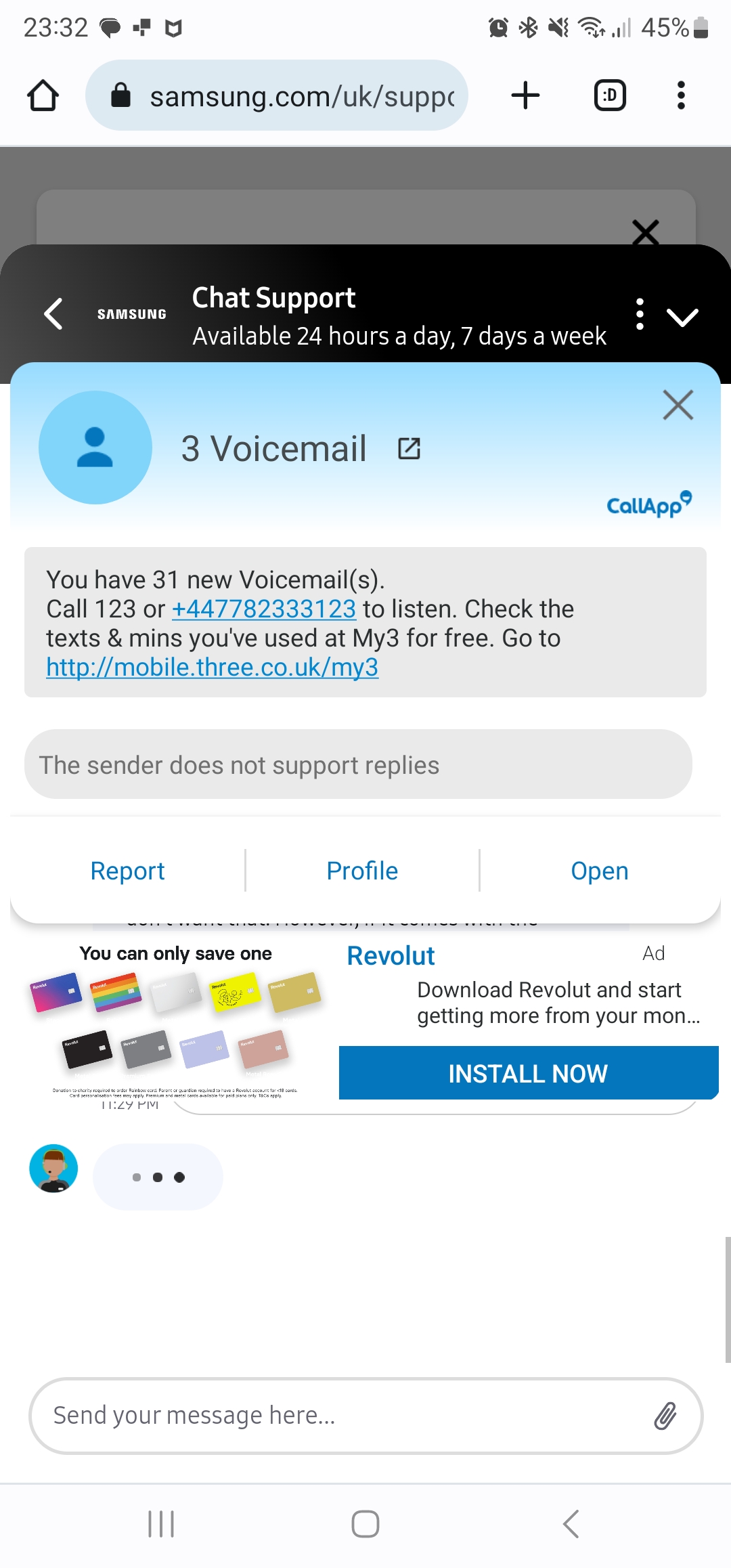 Callapp has hijacked my phone - Samsung Community