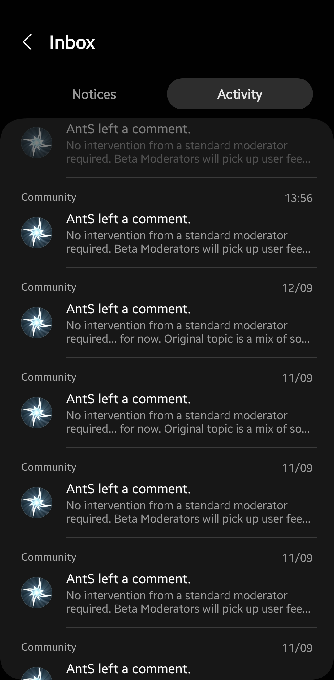 AntS left a comment. - Samsung Community