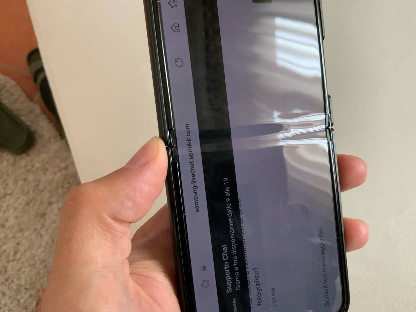 Flip 5 problemi su pellicola - Pagina 3 - Samsung Community