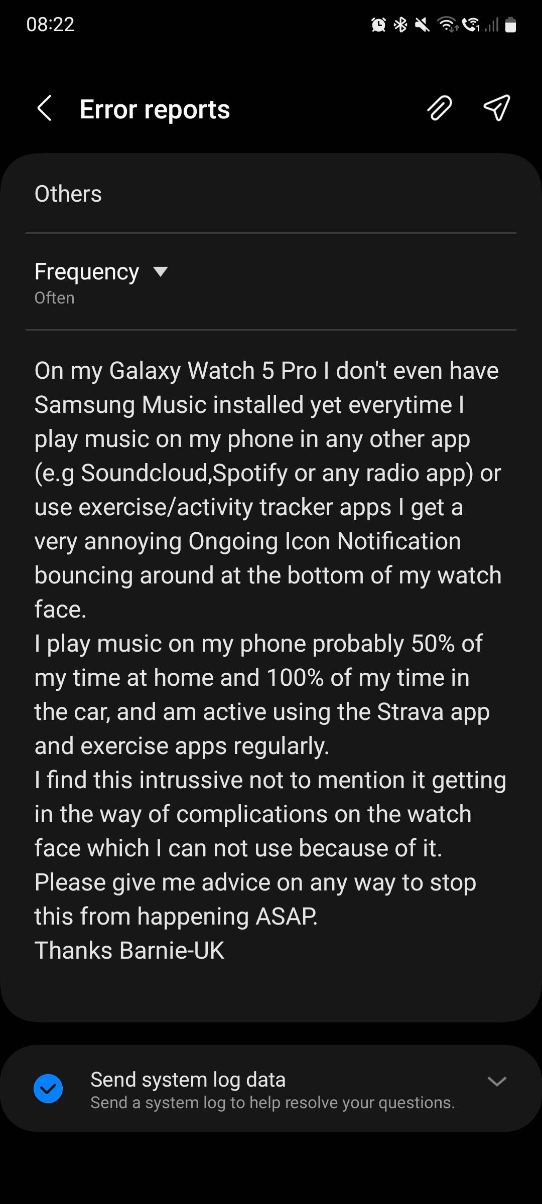 Ongoing Notification Icons - Samsung Community
