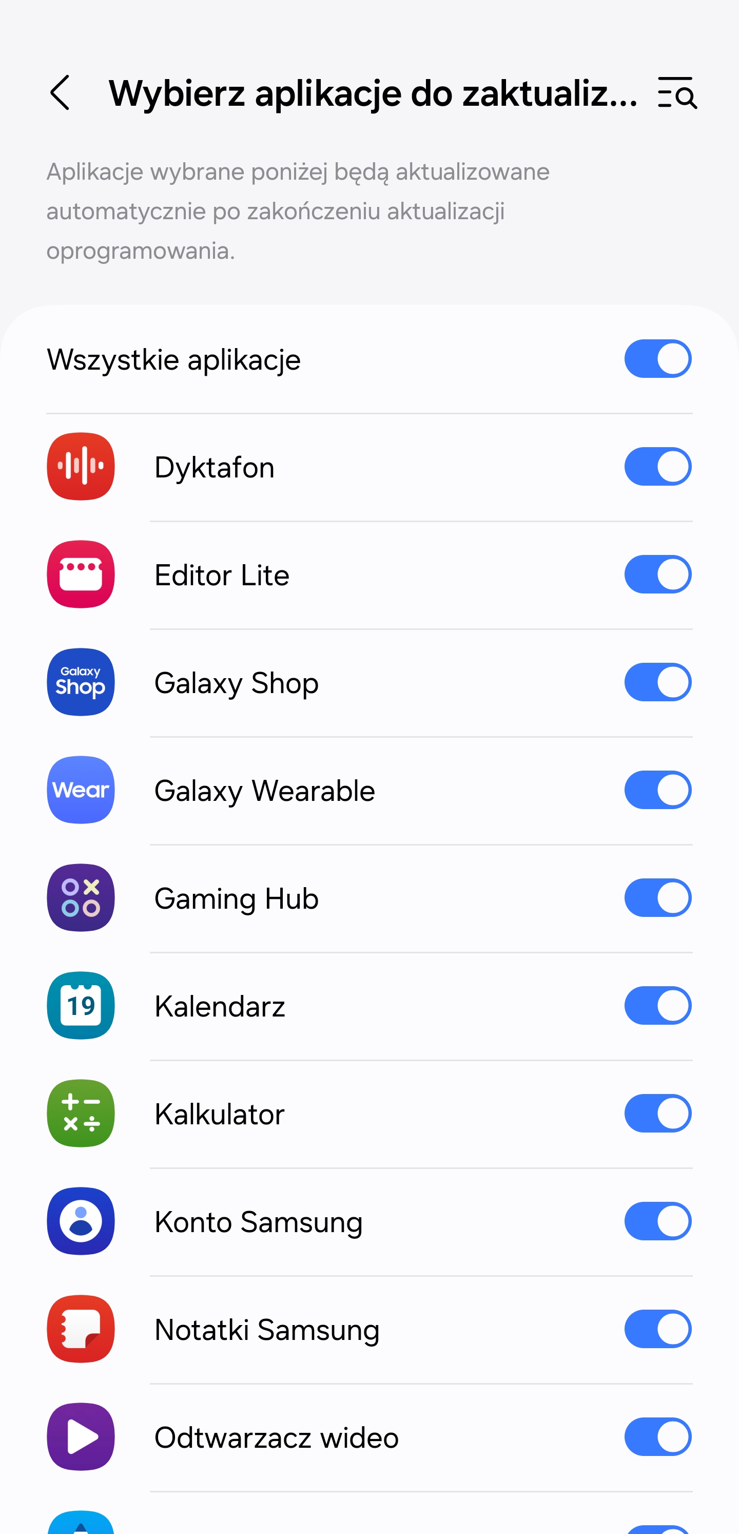 [Poradnik] Wybierz, które aplikacje zostaną zaktualizowane podczas ...