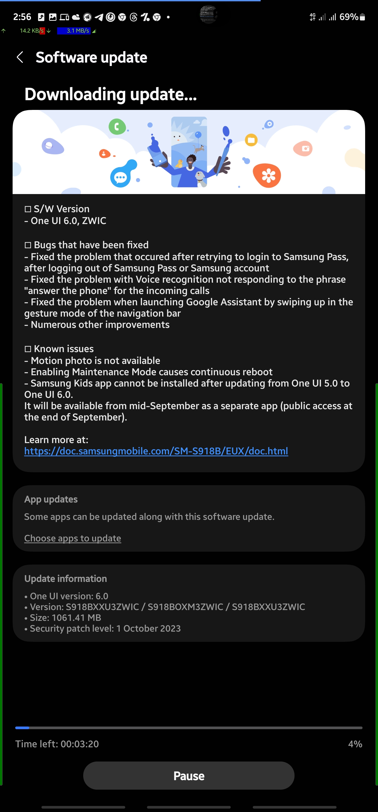 Third update in the space of three days for one UI beta 6 in the UK ...