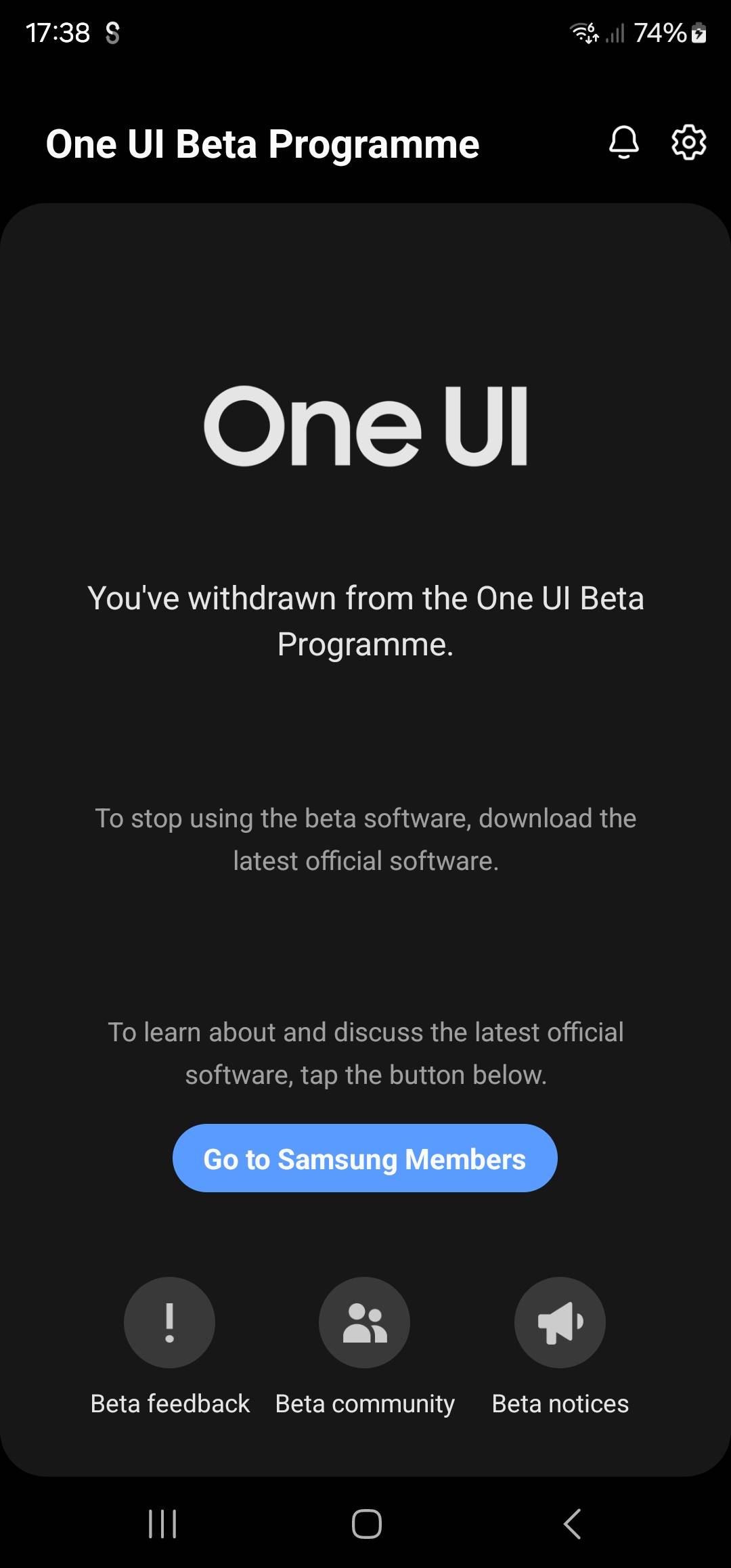 downgrade how? - Samsung Community