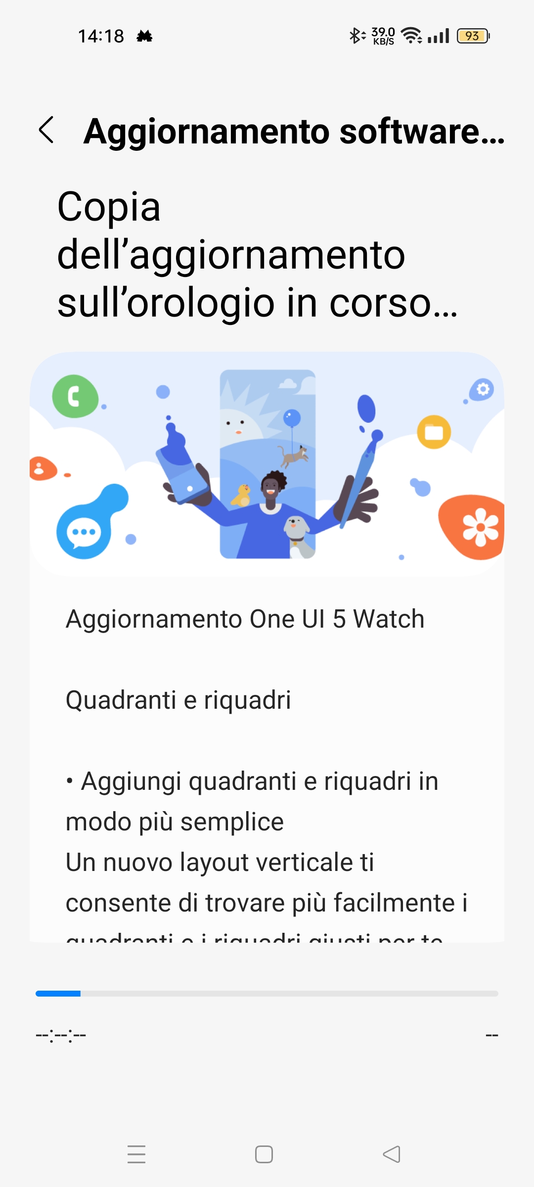 Problema con l'aggiornamento del Samsung galaxy watch 4 - Samsung Community