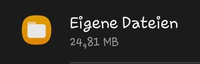 Gelöst: Icon "Eigene Dateien" verschwunden - Samsung Community
