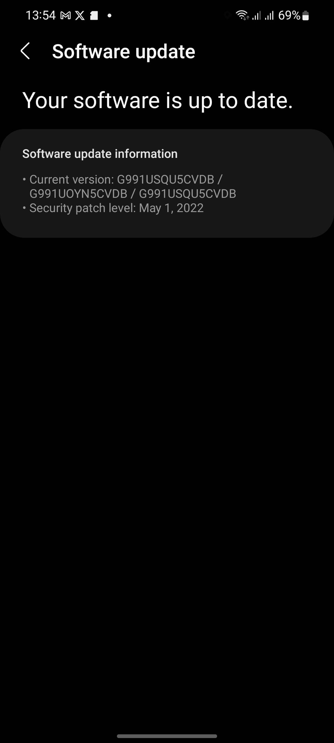 Solved: Samsung S21 Ultra SM-G998B/DS Still not getting android 13 ...