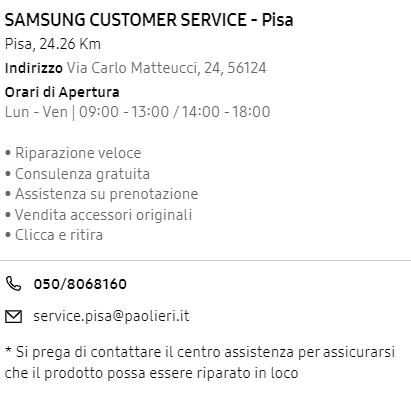 Pellicola interna si stacca - Samsung Community