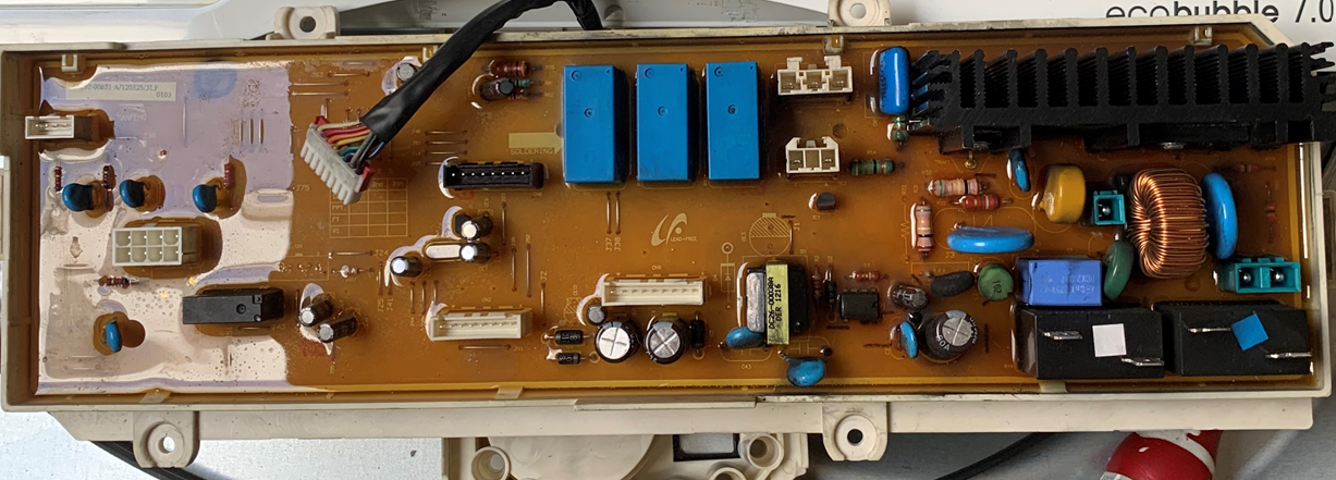 REMPLACEMENT CARTE DE PUISSANCE Samsung ecobubble 7.0 g WF1704WPC ...