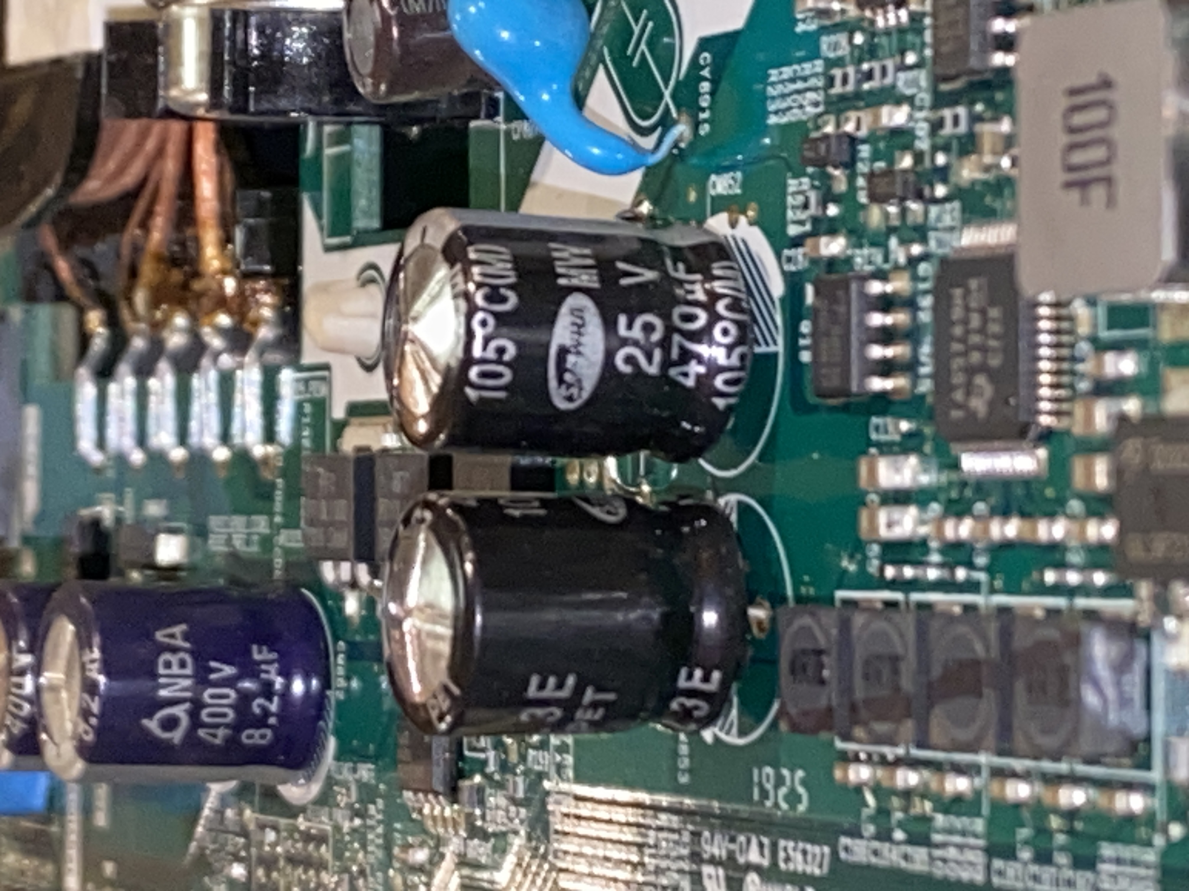 i have a samsung tv that wont start it only make a noice like a mouse ...