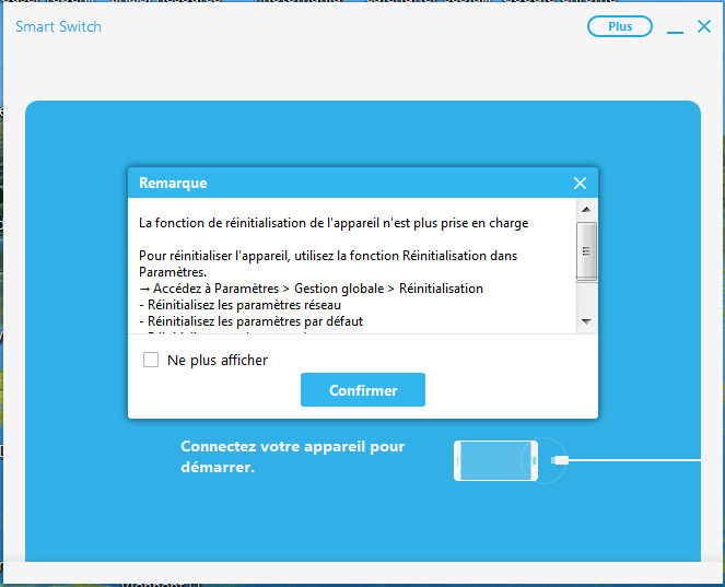 Smart Switch sur windows 10 - Samsung Community