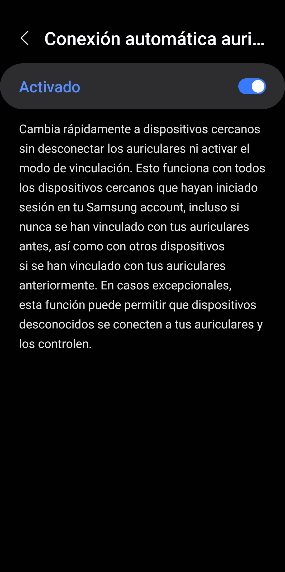 Autoswitch Buds con Pc - Samsung Community