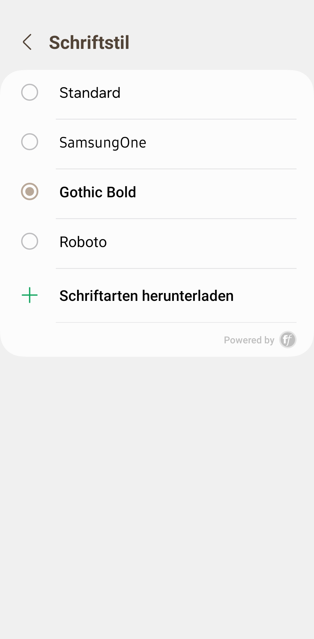 One Ui 6 neue Schrift - Samsung Community