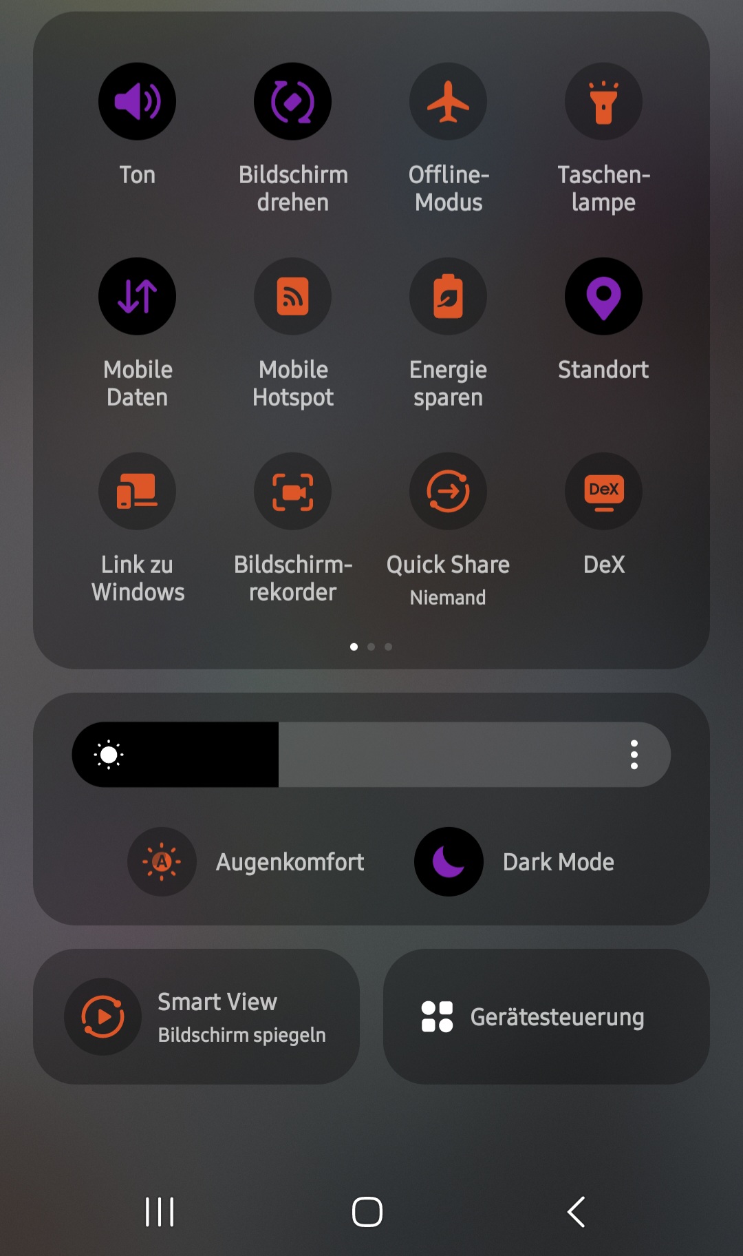 Android 14 - Farbe von Symbolen und Icons - Samsung Community
