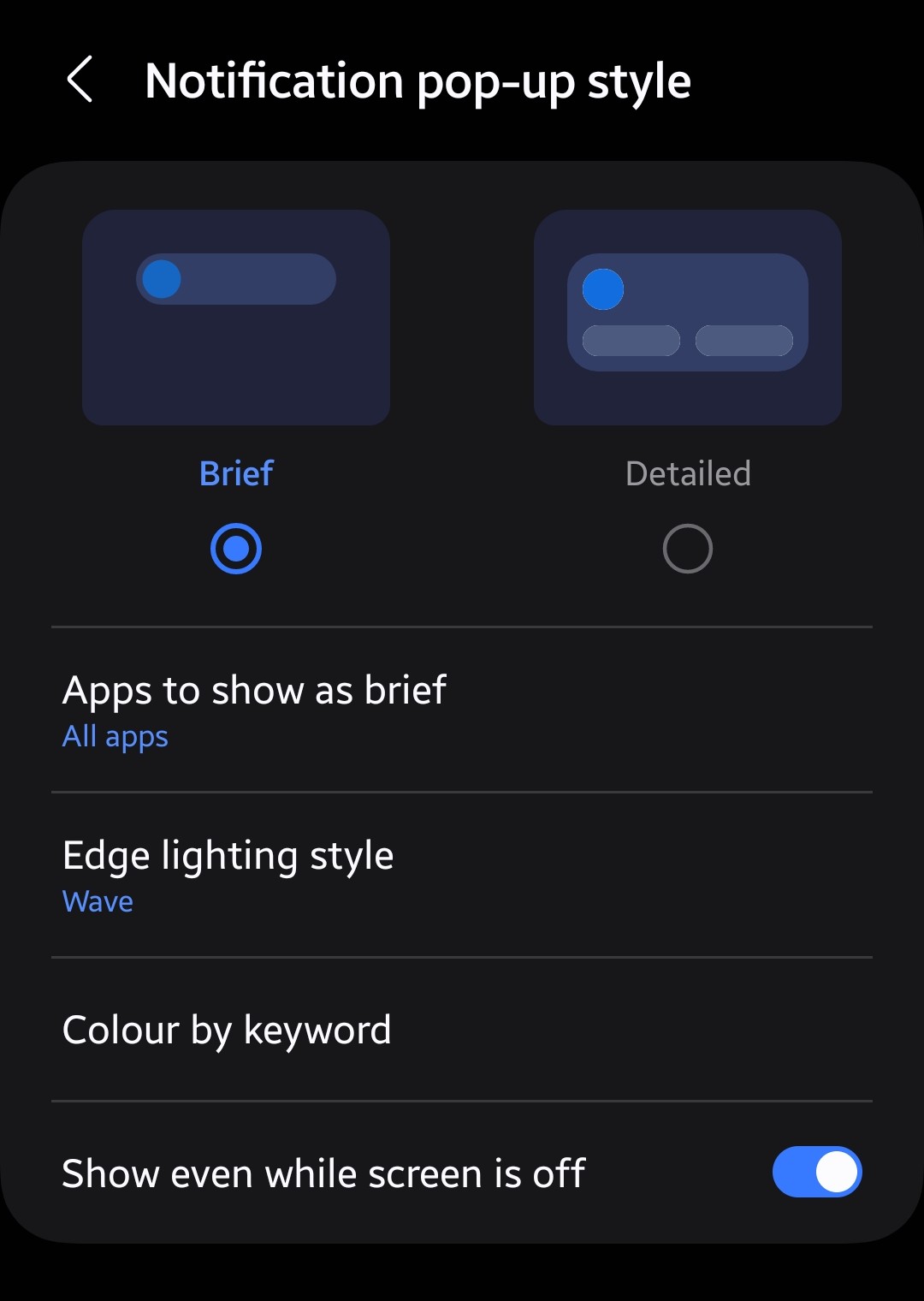 Wake and preview for new notification - Samsung Community