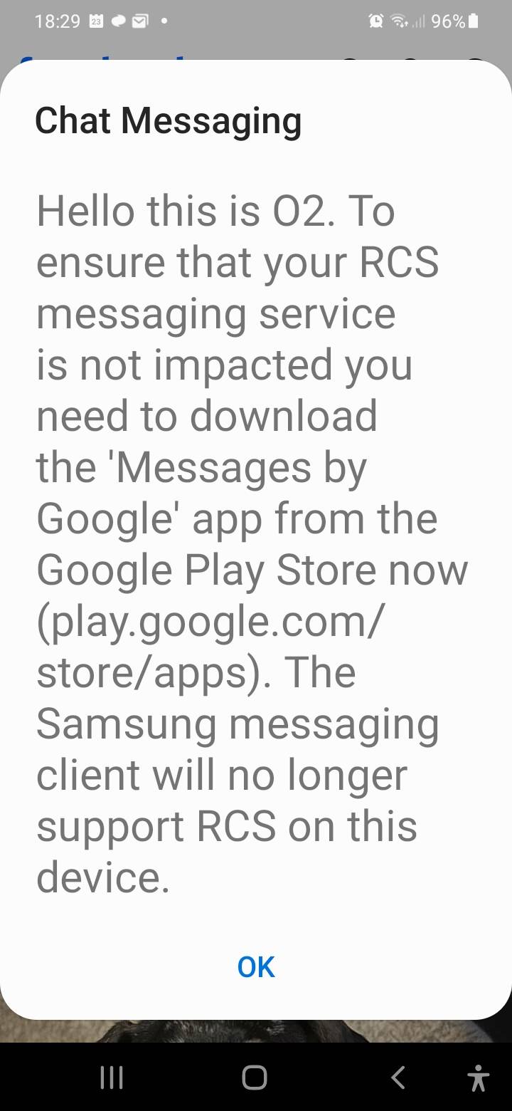 Chat features removed in latest version of Samsung messages? - Samsung ...