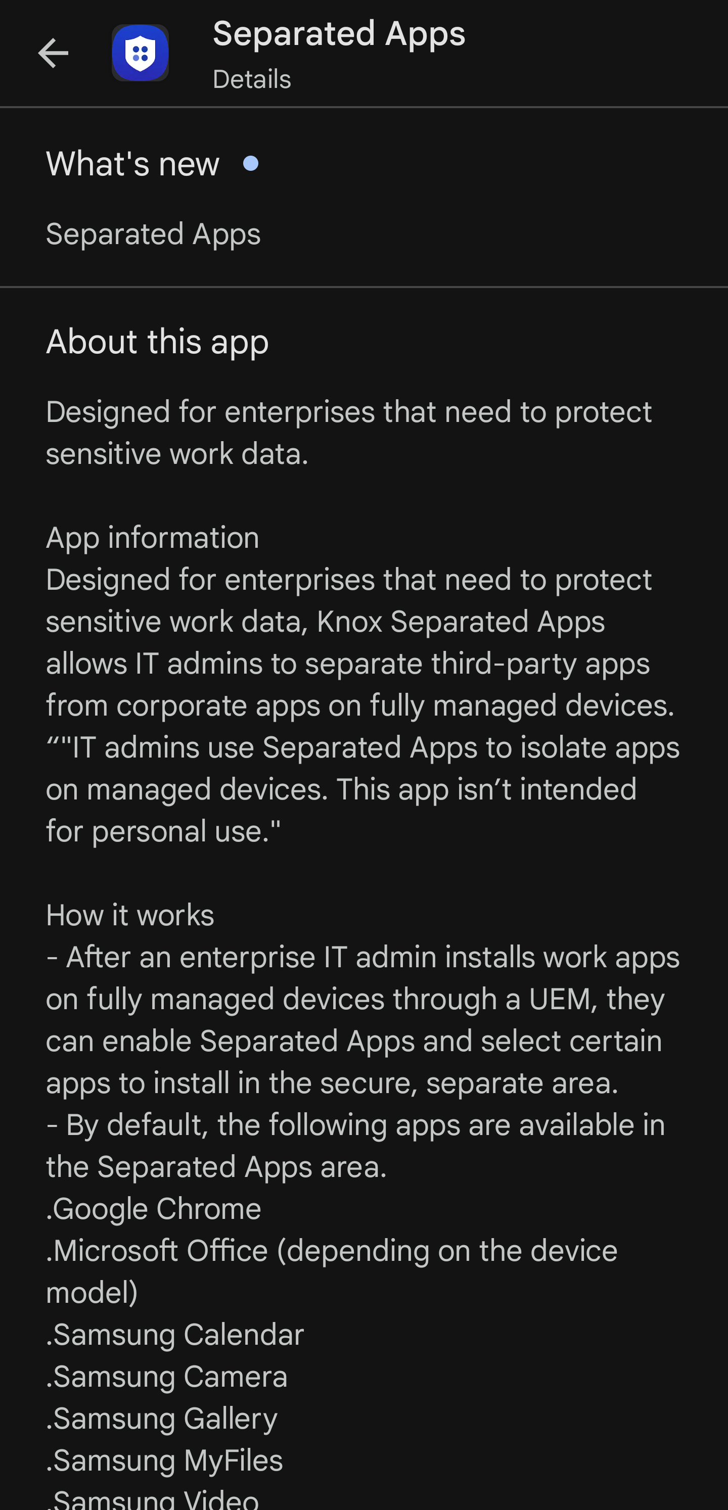 Separate Apps vs. Secure Folder - Samsung Community