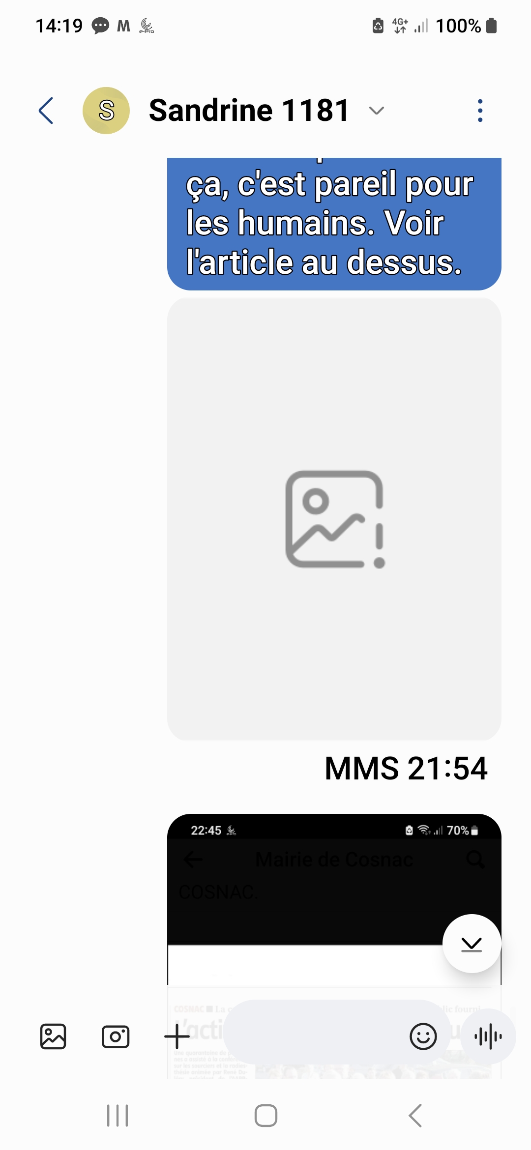 Résolu : Problèmes réception photo/mms application messages pour ...