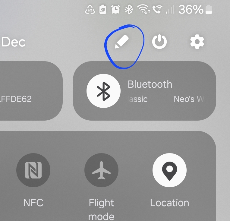 Solved: How do I add NFC tile? - Samsung Community