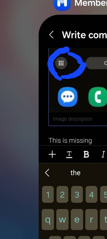 No split screen buttons on app changer - Samsung Community