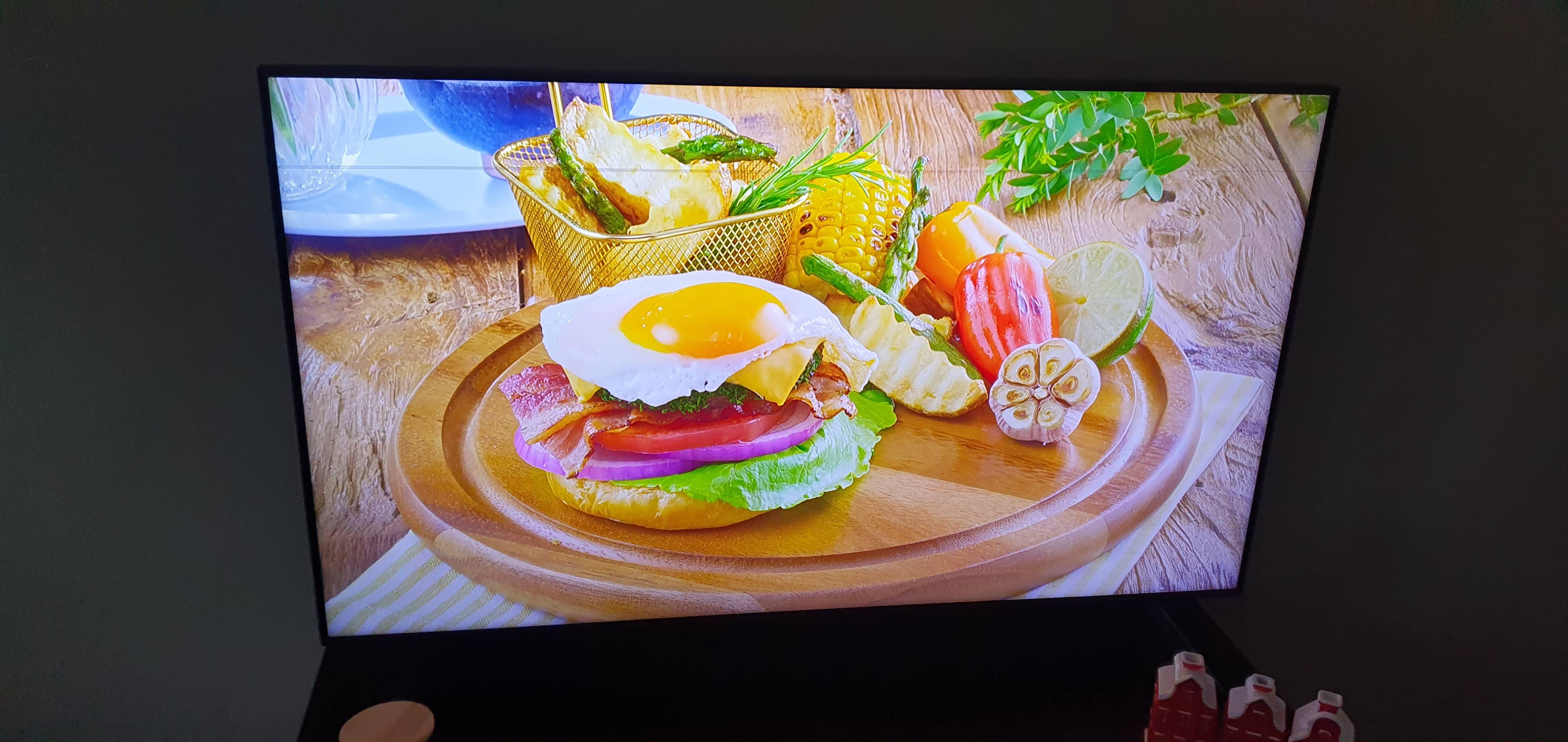 Opgelost: Tv horizontaal lijn in beeld - Samsung Community