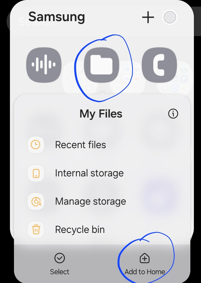 Solved: Accessing "My Files" from my desktop - Samsung Community