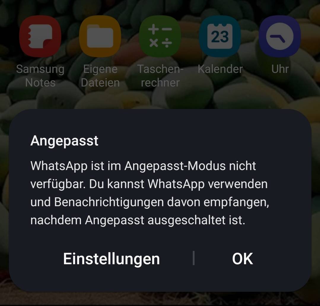 Seit Modi und Routine, app funktioniert nicht mehr - Samsung Community