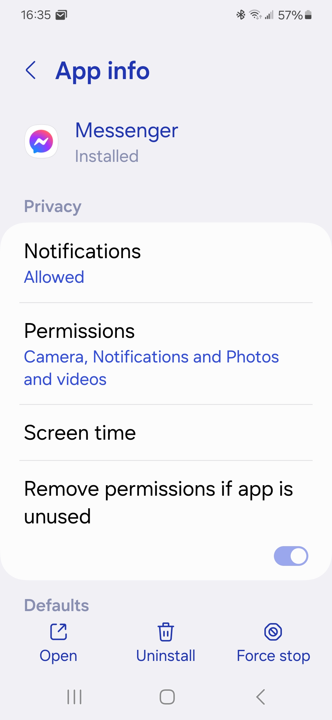 Solved: Messenger photo share fail - Samsung Community